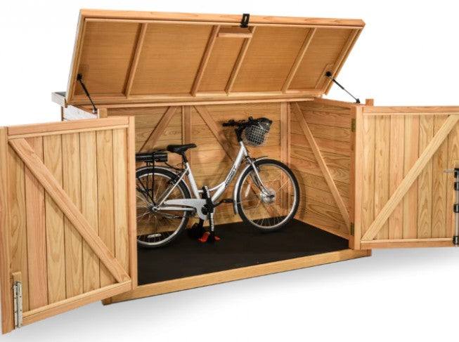 UK-Made Sustainable Wooden Bike Sheds | Shop Now