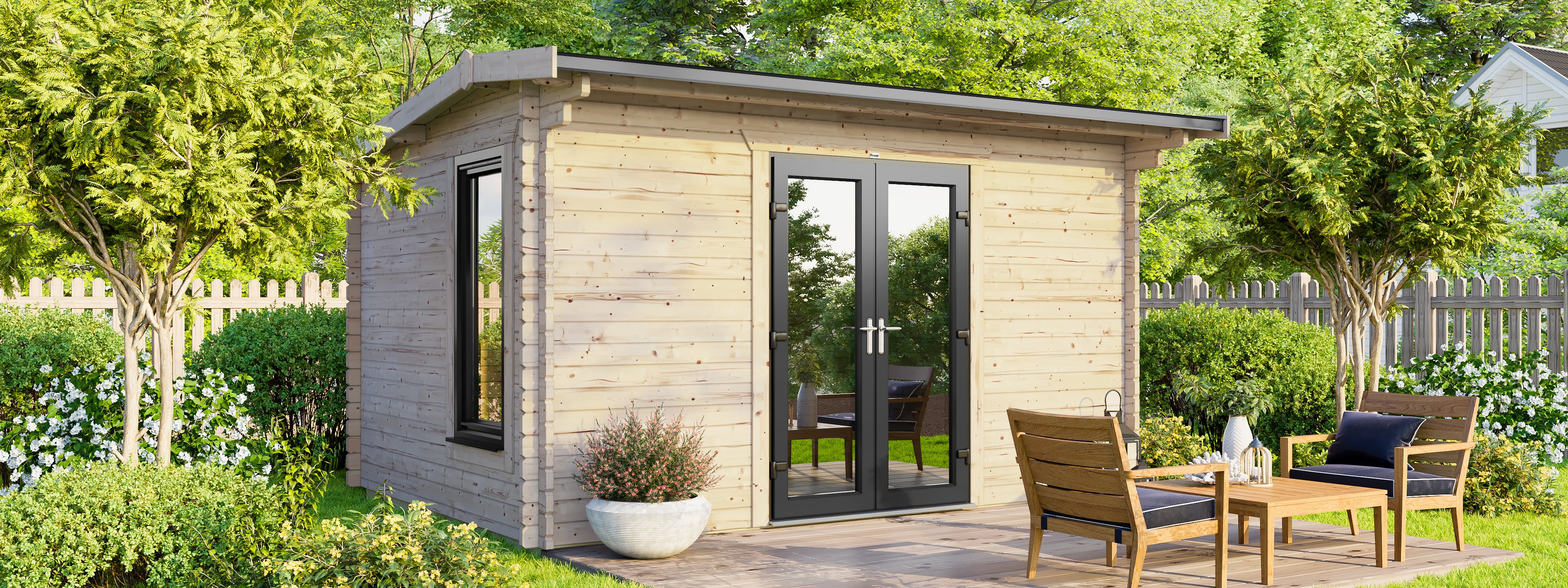 Premium Log Cabins | 28mm to 70mm Thickness